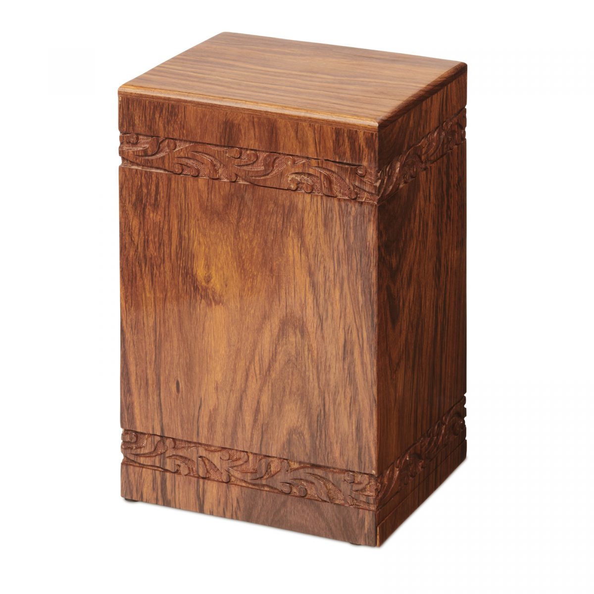Carved Border Wooden Urn - Gregson & Weight